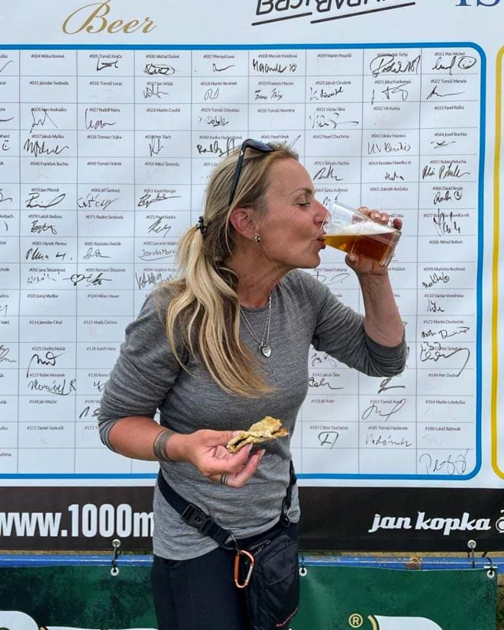 Jitka Frankeová jedna z mála dam, které dorazily do cíle 1000 mil pěšky! - 1000miles Adventure